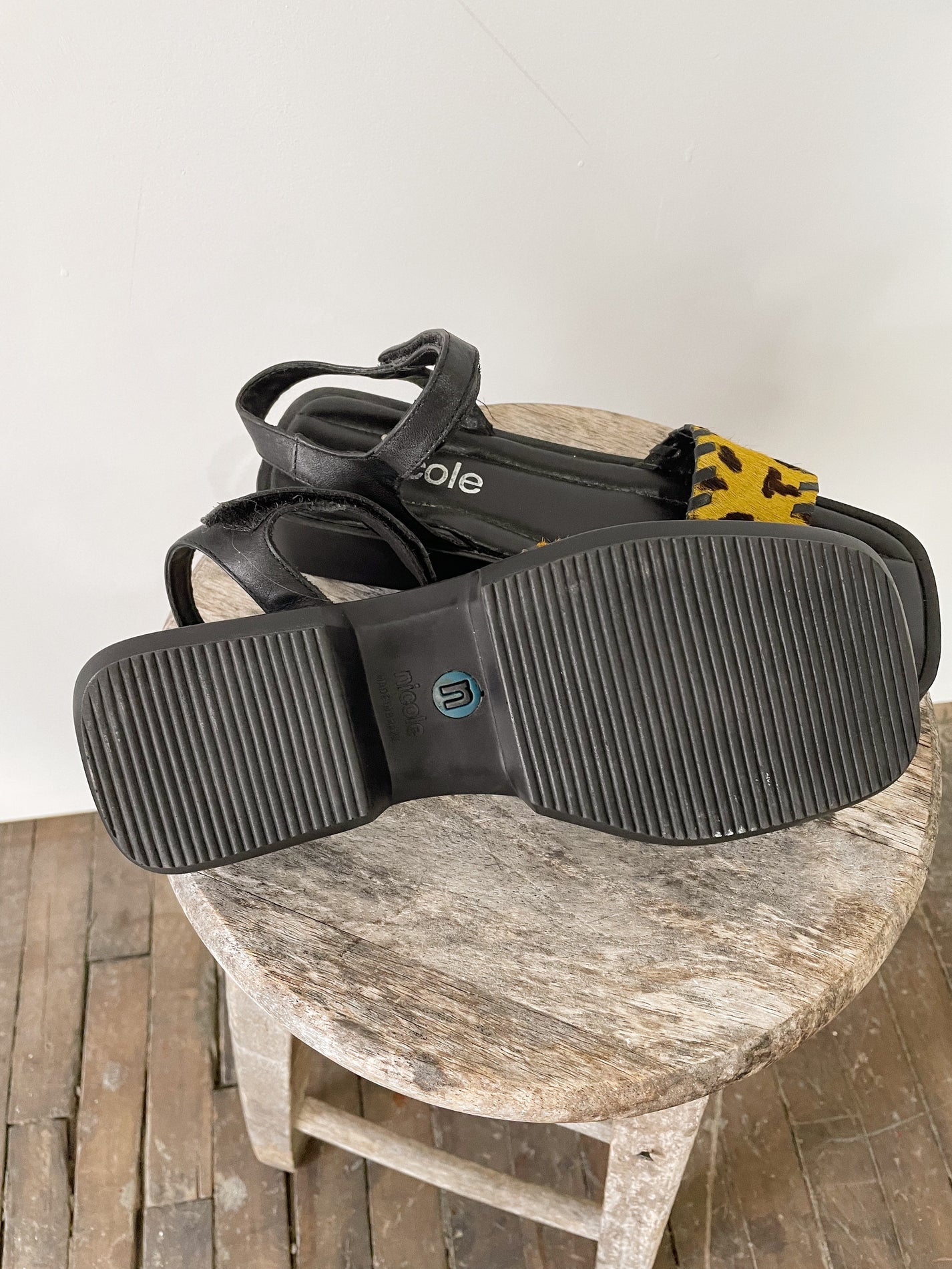 90s Cheetah Lug Sole Sandal – dry vtg and